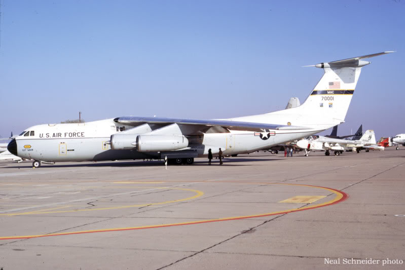 USAF Lockheed C-141 Starlifter transport
